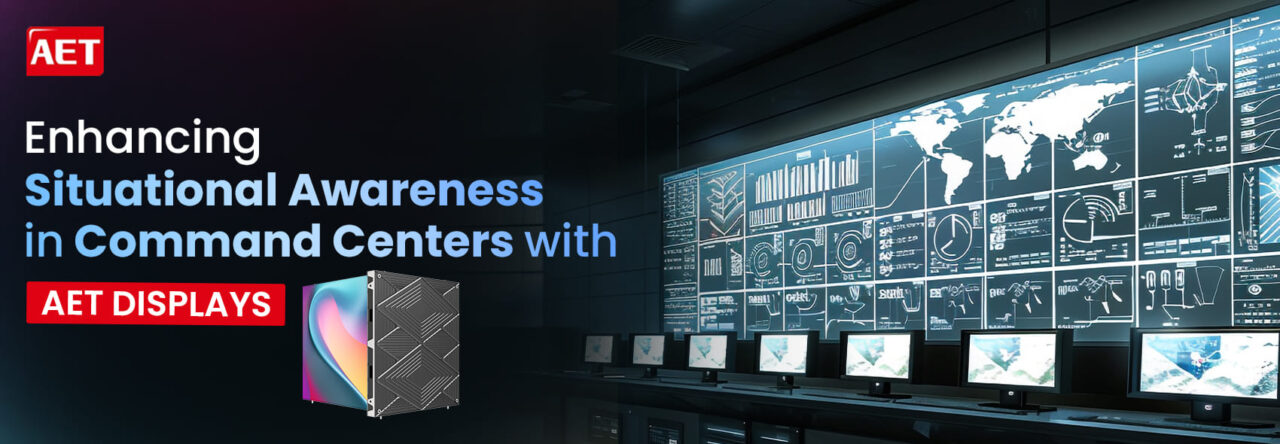 Enhancing Situational Awareness in Command Centers with AET Displays